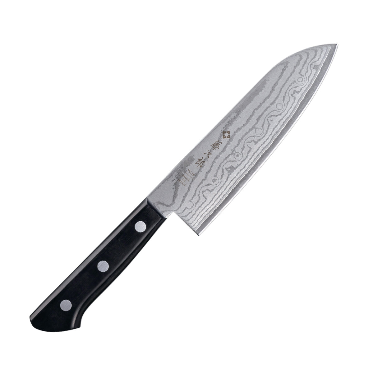藤次郎 BASICダマスカス 三徳 170mm – 燕三条製包丁の【藤次郎オンラインショップ】